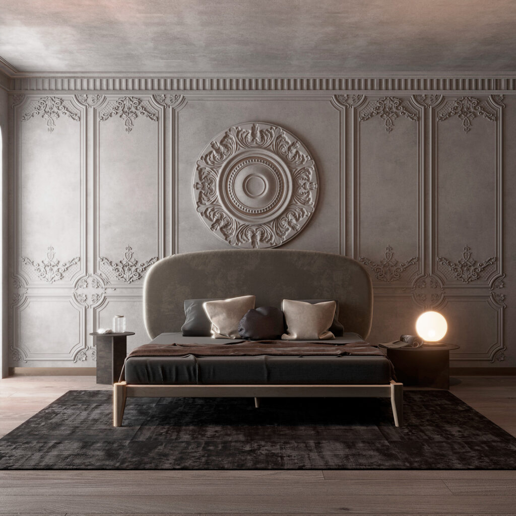 Ліжко - WISH WOOD ЛІЖКО 214х226х120см - KOLO Furniture