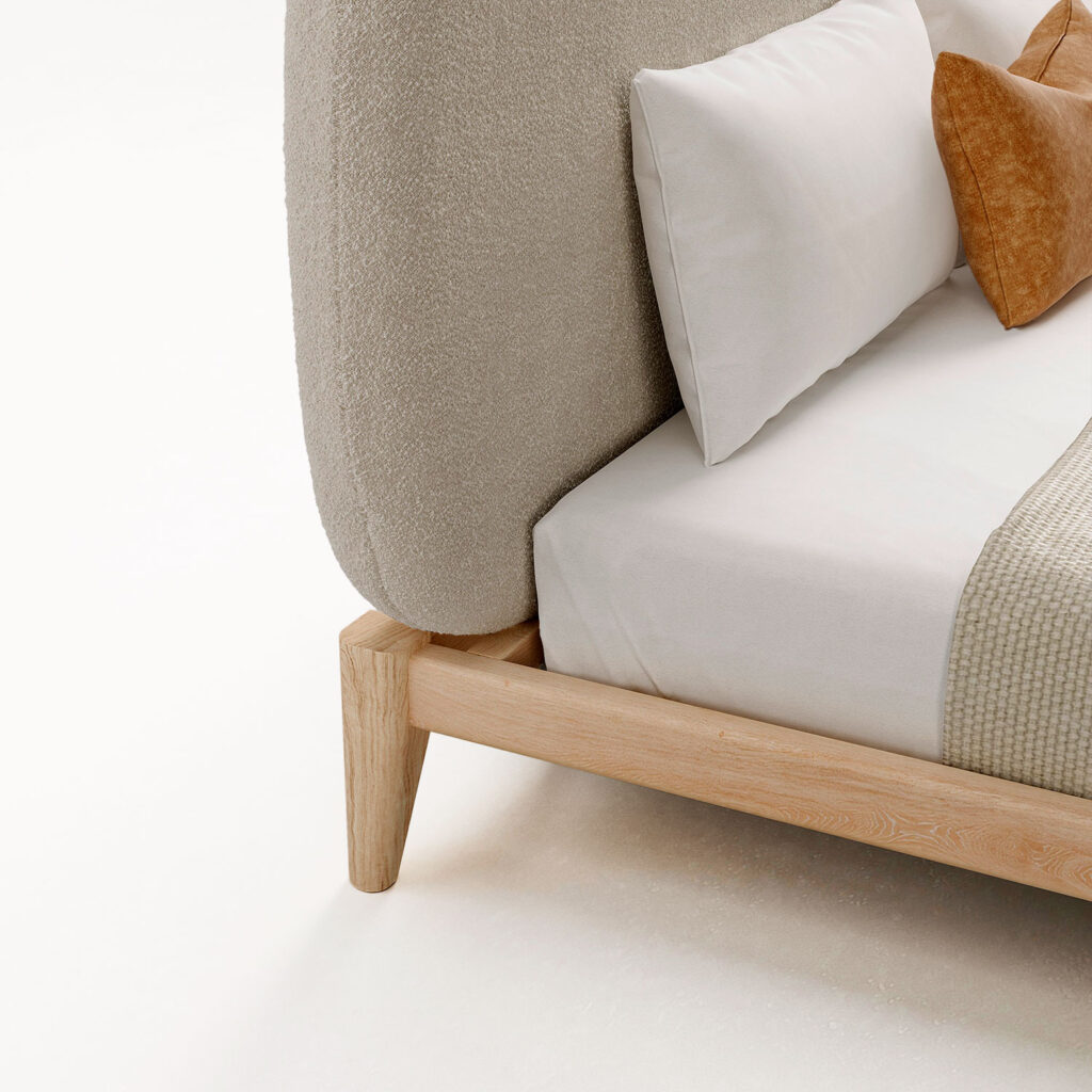 Ліжко - WISH WOOD ЛІЖКО 214х226х120см - KOLO Furniture